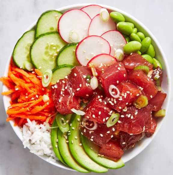Large Poke Bowl | Samurai Japanese Steakhouse